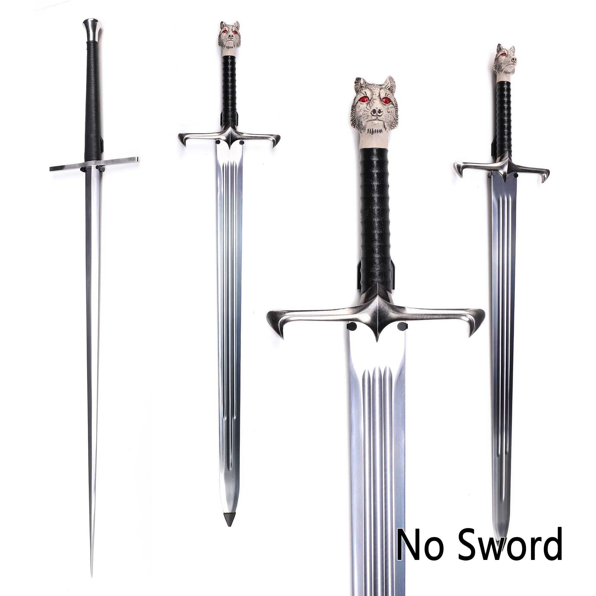 Snapklik.com : Metal Single Sword Vertical Wall Mount Universal Display ...