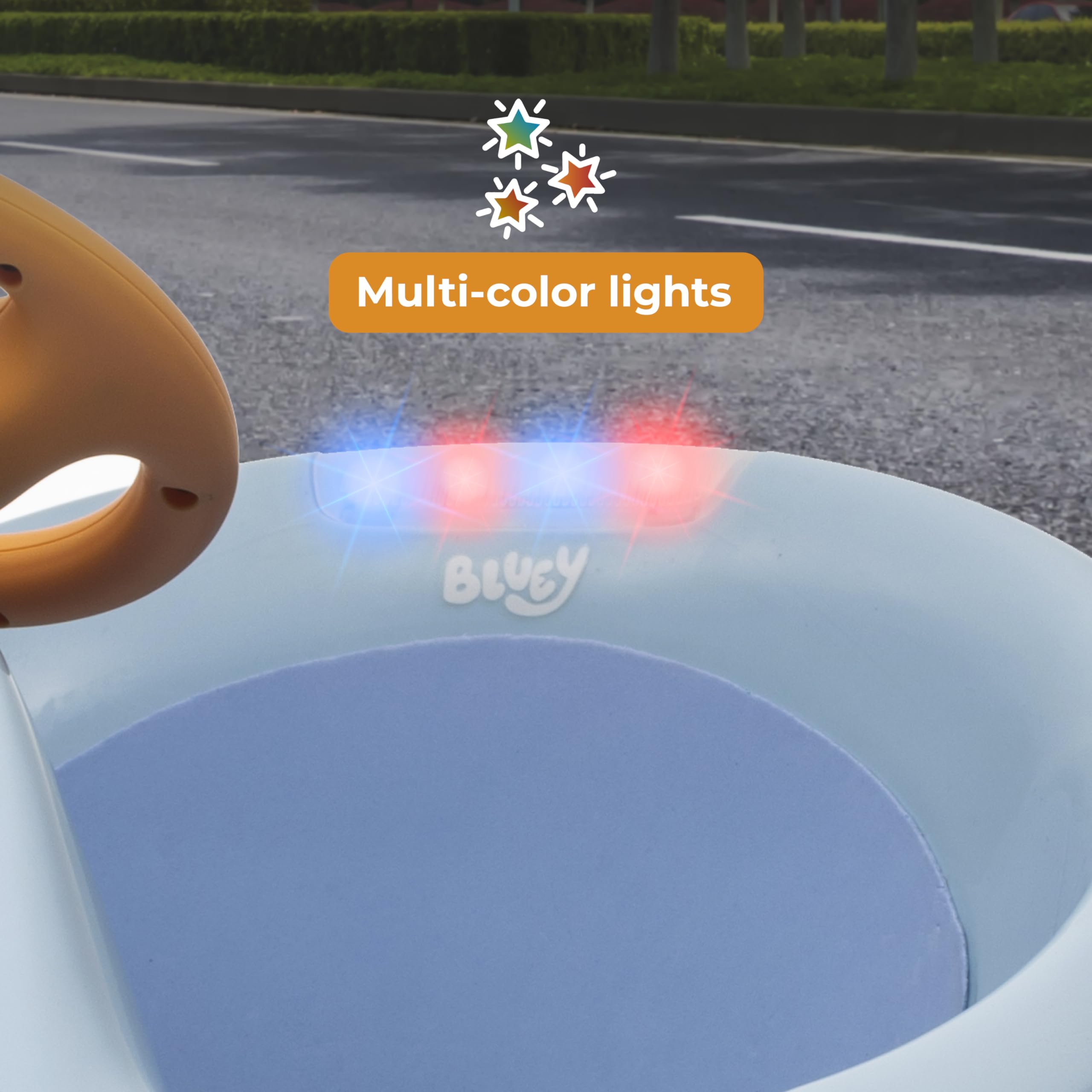 Bluey Bumper Car for Kids, 2 Speed Electric Bumper Car Vehicle, Toddler ...