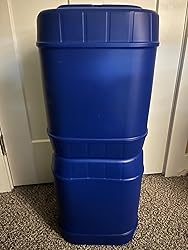 Amazon.com : Aguaprep 5-Gallon Stackable Water Storage Containers, 5 ...
