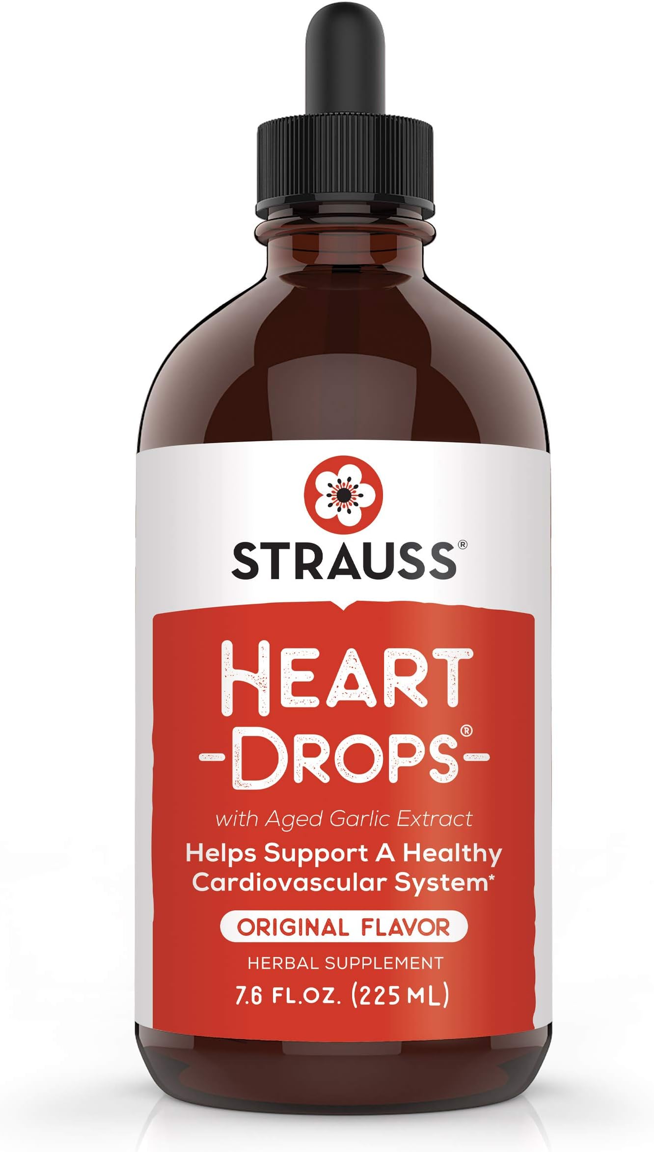 Amazon.com: Strauss Naturals Heartdrops, Herbal Heart Supplements with ...