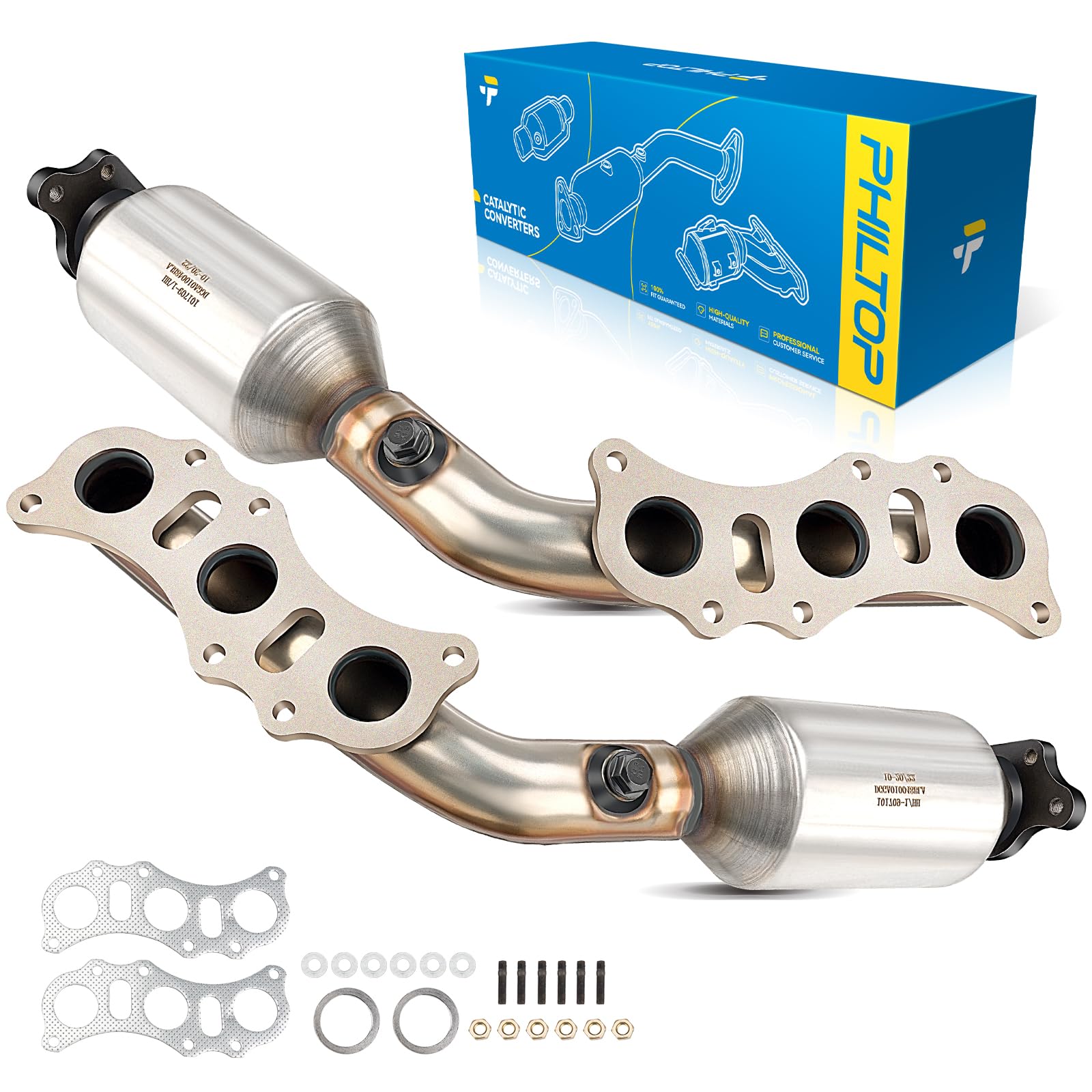 Amazon.com: PHILTOP Catalytic Converter Compatible With Tacoma 2005 ...