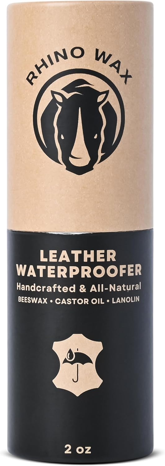 Amazon.com: Rhino Wax - Leather Waterproofer - 2oz - Waterproof your ...
