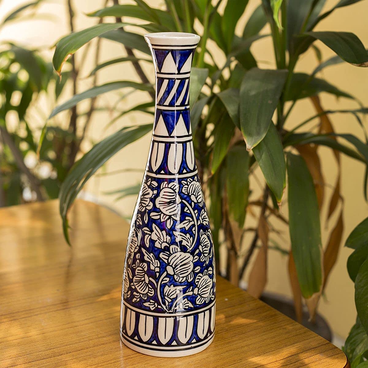Buy Craftghar Decorative Flower Vase for Living Room | Made of Ceramic ...