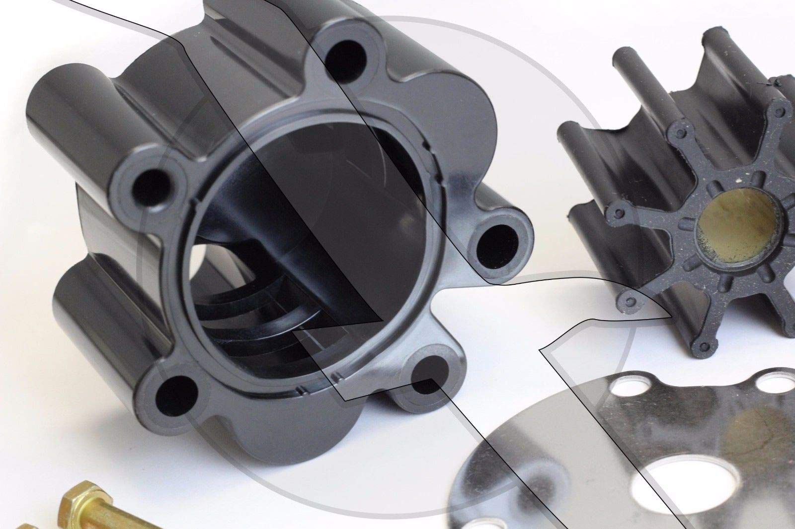 Mercruiser 4.3 Tune Up Kit JSProxam 807151A14 Sea Water Pump Body Kit ...