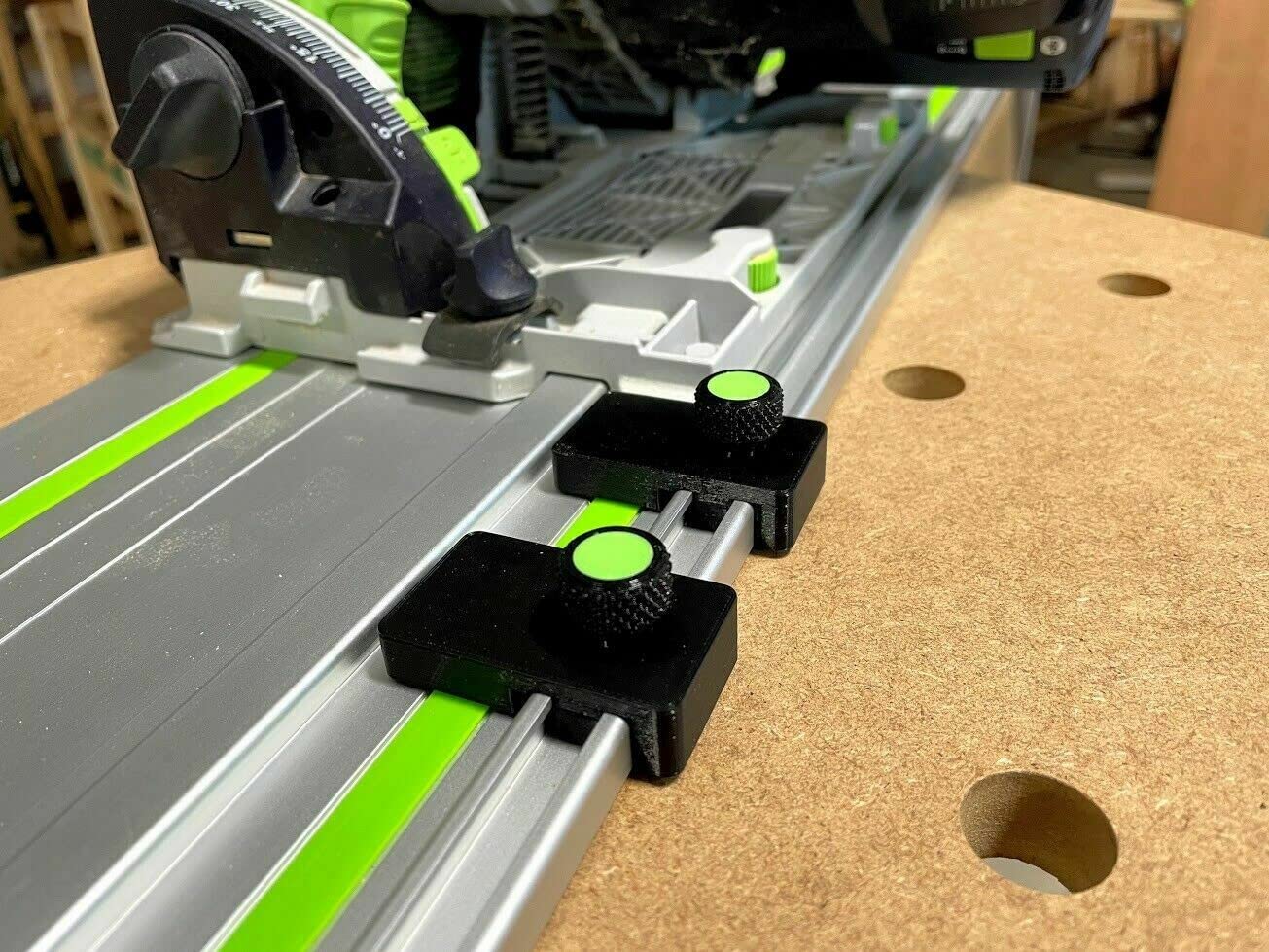 ToolCurve's Guide Rail Limit Stops Compatible with Festool Rails - Set ...