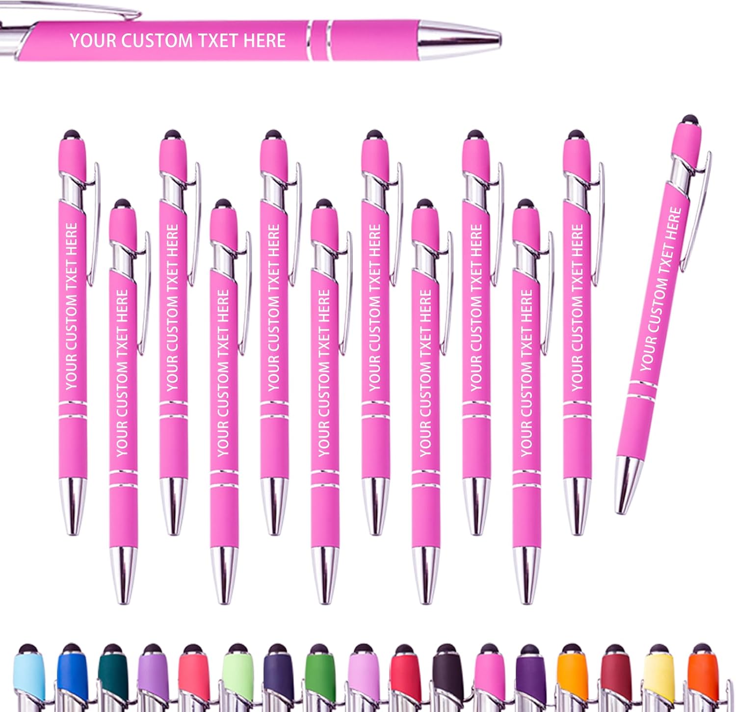 Amazon.com : SHIBASHAN Up to 480 Pcs Personalized Pens in Bulk, Custom ...