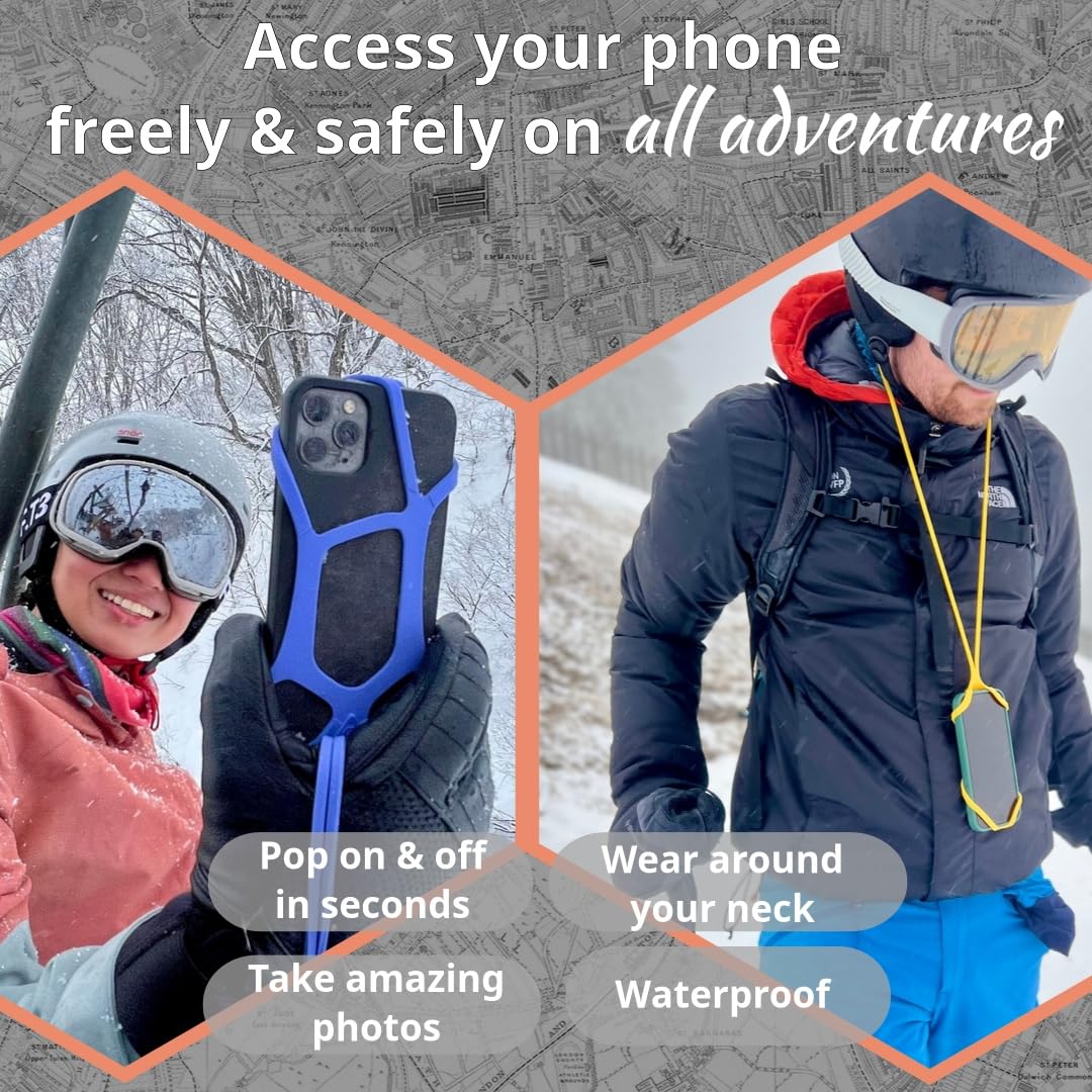 Snapklik.com : Pulpo Safety Cell Phone Leash - Anti-Drop Cell Phone ...