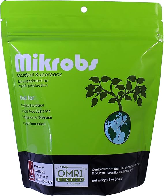 Amazon.com : Mikrobs - Microbial Superpack for Living Soil. Revitalize ...