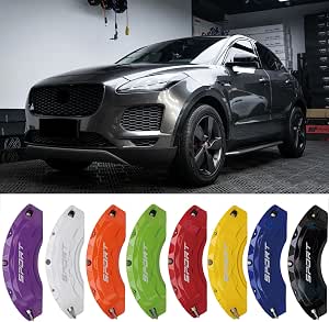 Amazon.com: 4pc Brake Caliper Covers Compatible Front Rear 18/19/20/21 ...