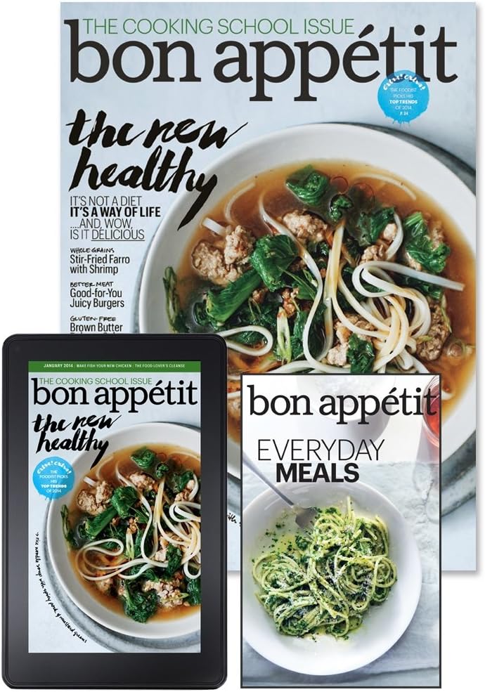 Amazon.com: Bon Appetit All Access Renewal Offer + Cookbook : Magazine ...