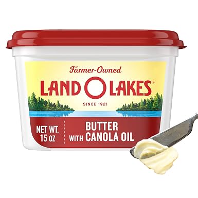 Amazon.com: Land O Lakes® Butter with Canola Oil, Spreadable Butter, 15 ...
