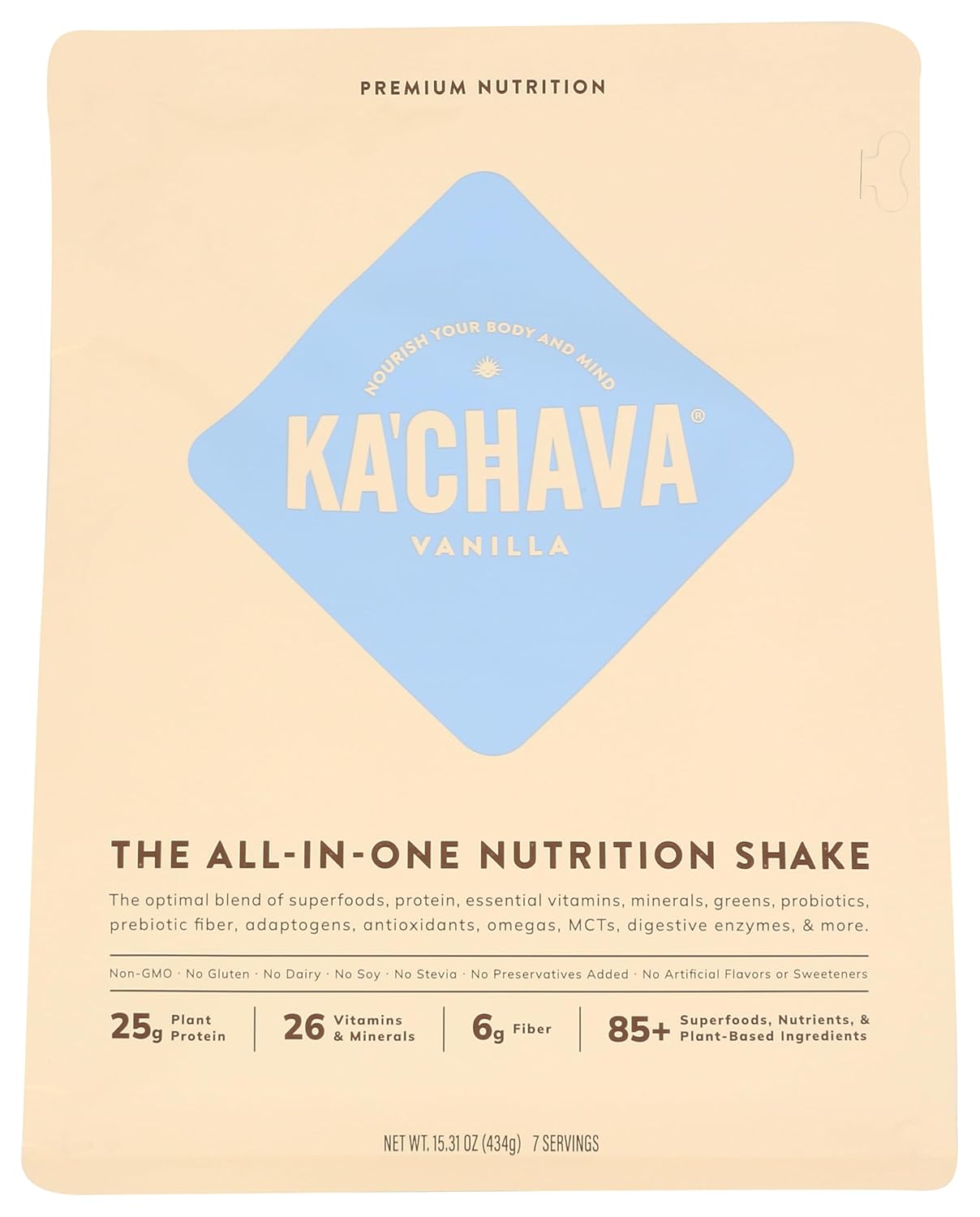 Amazon.com : KaChava Shake Powder - 7 Serve 3.0 (7 Servings, Vanilla ...