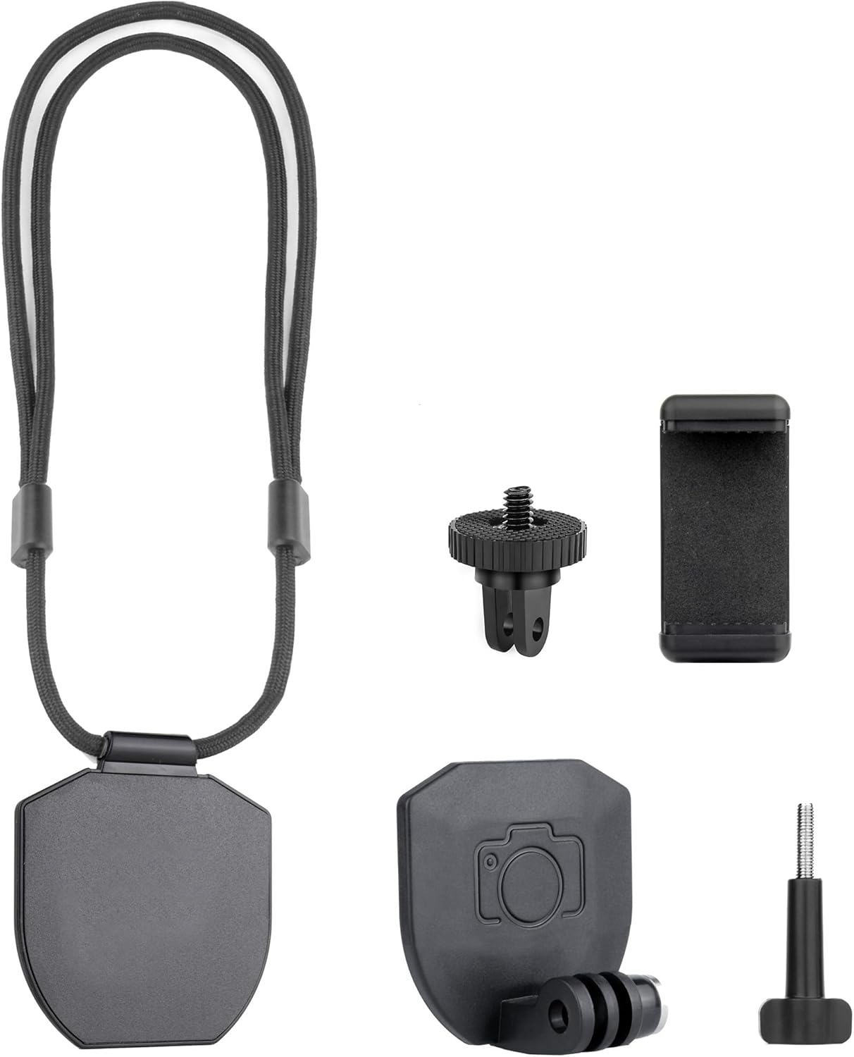 Amazon.com : GEPULY Magnetic Neck Mount+Chest Mount for iPhone GoPro ...