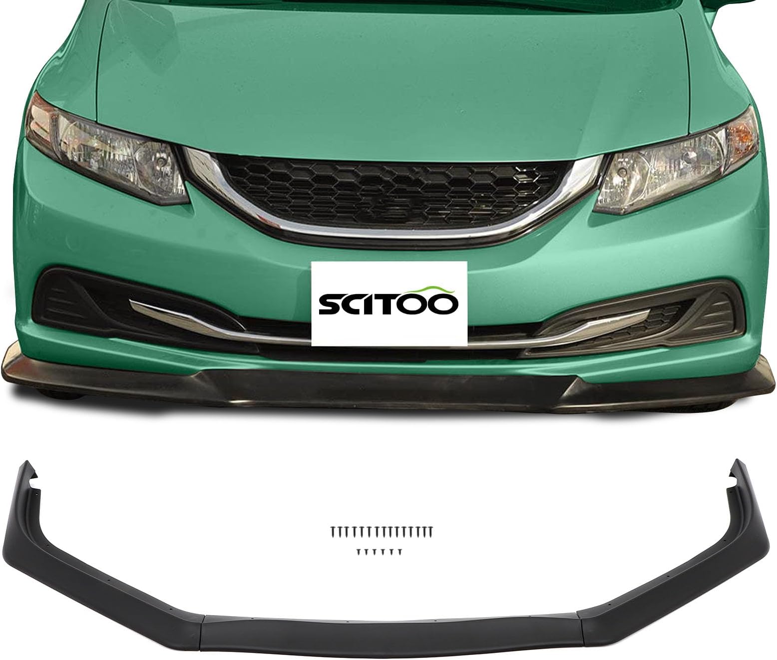 Amazon.com: HK5 W-Power ABS Plastic AR-Style Rear Trunk Lid Spoiler ...