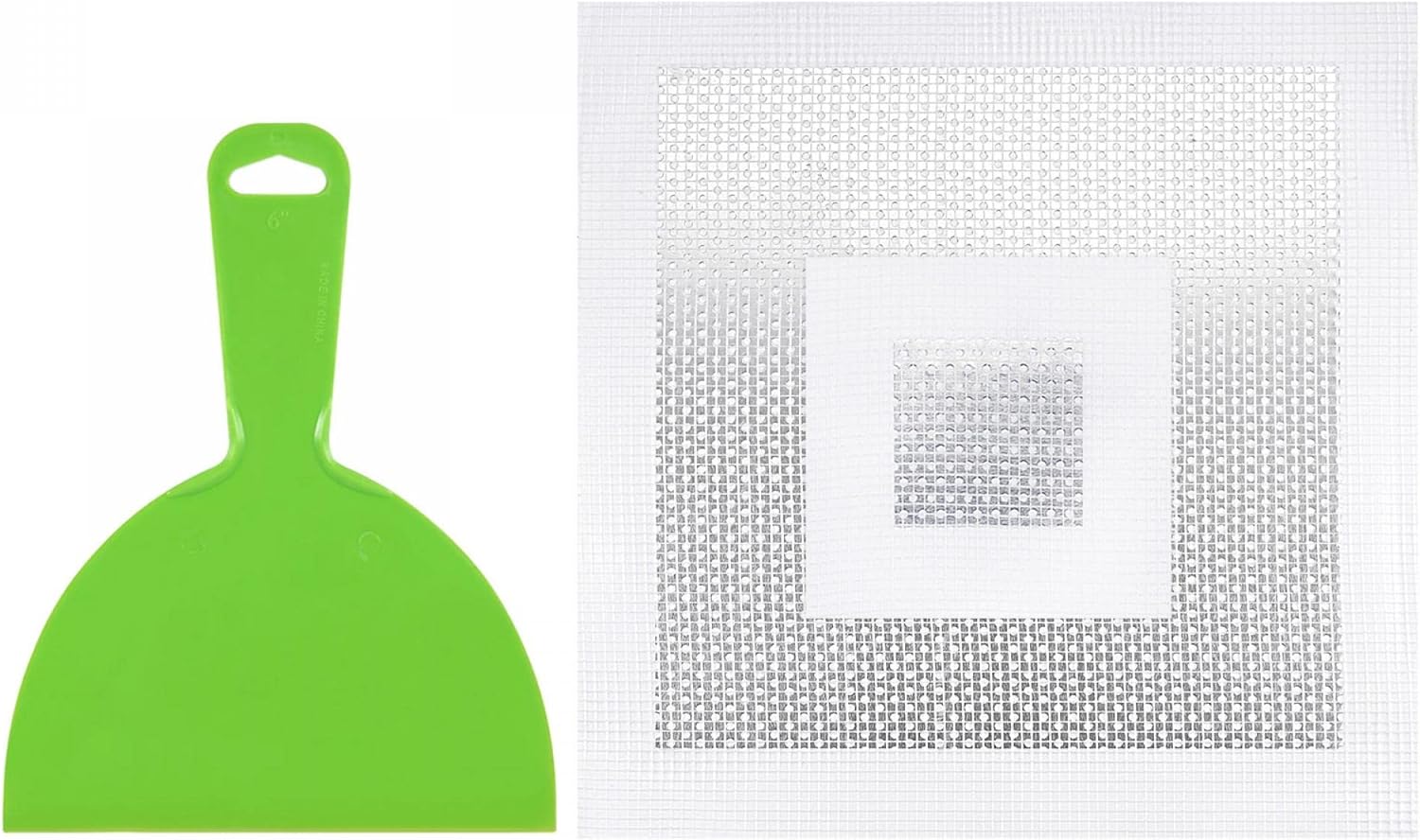 Amazon.com: uxcell 6-inch Putty Knife and 2" & 8" Aluminum Wall Repair ...