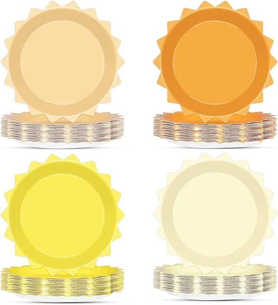 Amazon.com: 48Pcs First Trip Around the Sun Boho Sun 1st Birthday ...