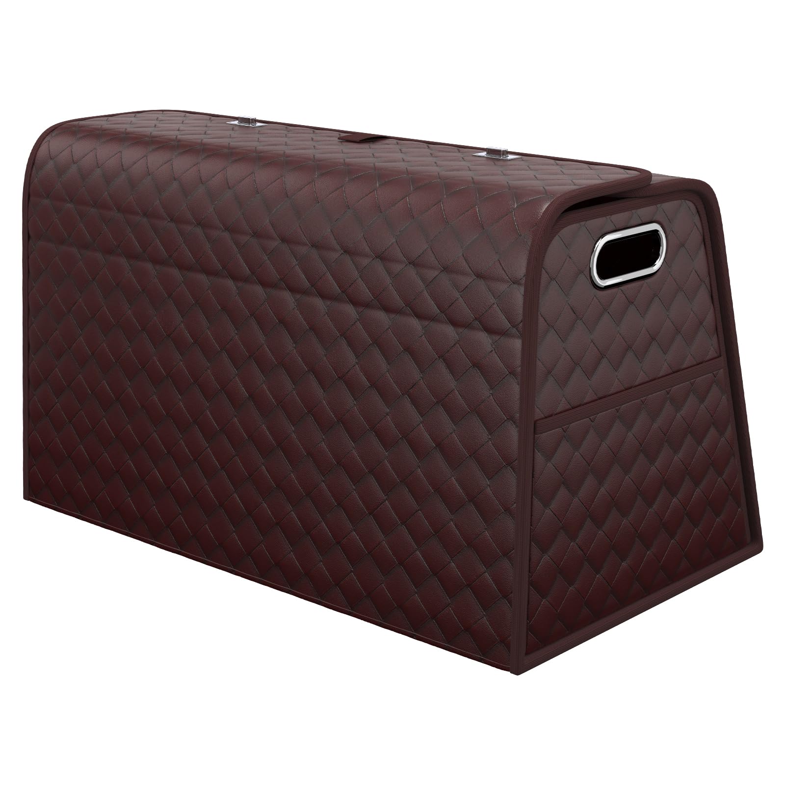 Amazon.com: Aiuwo Foldable Leather Trunk Organizer for Car, SUV, Truck ...