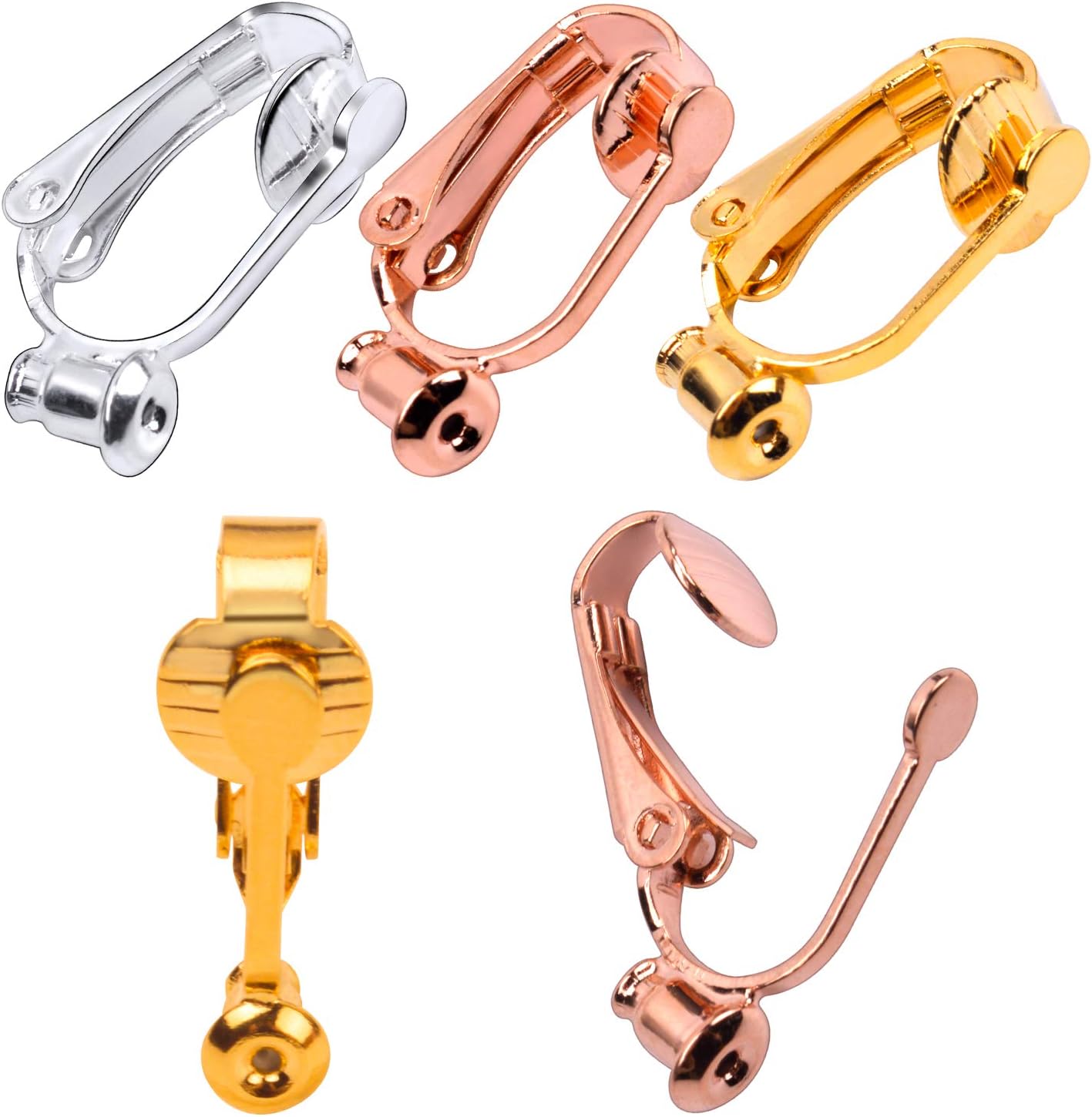 Amazon.com: BronaGrand 20pcs Clip-on Earring Converter with Easy Open ...