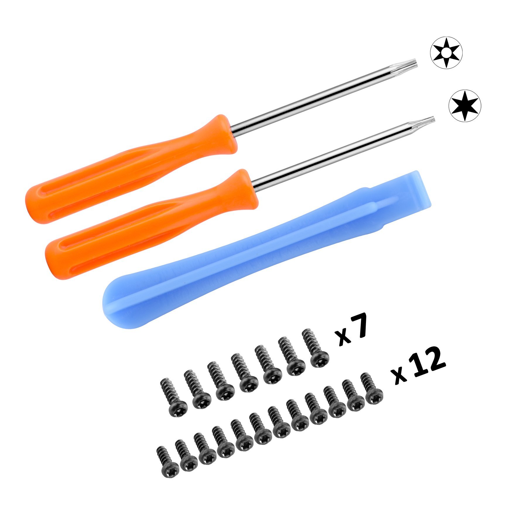 Amazon.com: eXtremeRate Open Shell Tools Torx T8H T6 Screwdrivers ...