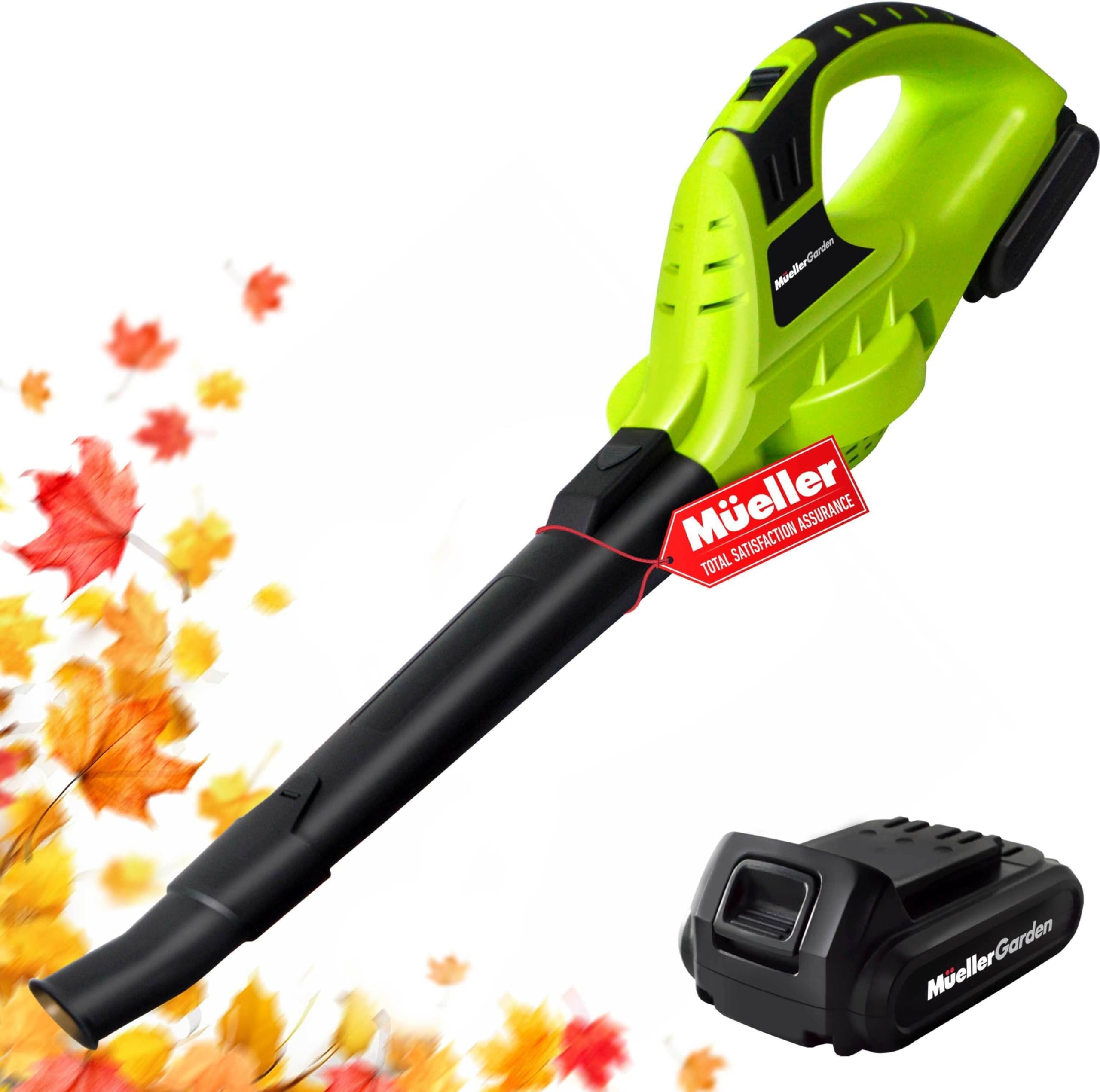 Amazon.com: Cordless Leaf Blower Battery Operated: 20V Electric Mini ...
