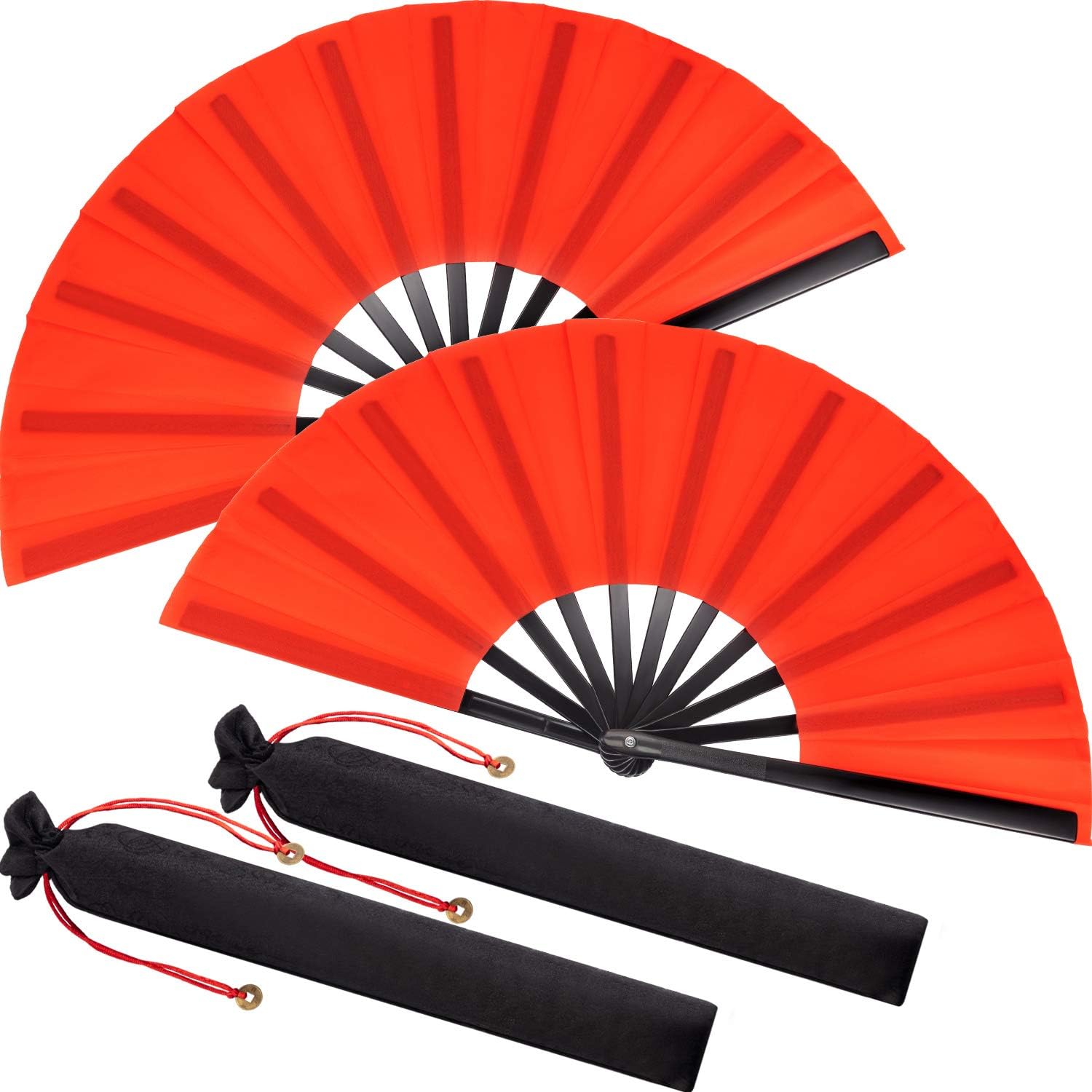 Amazon.com: 1 X Large 35" Folding Wall Fan - Prosperity Blossoms : Home ...