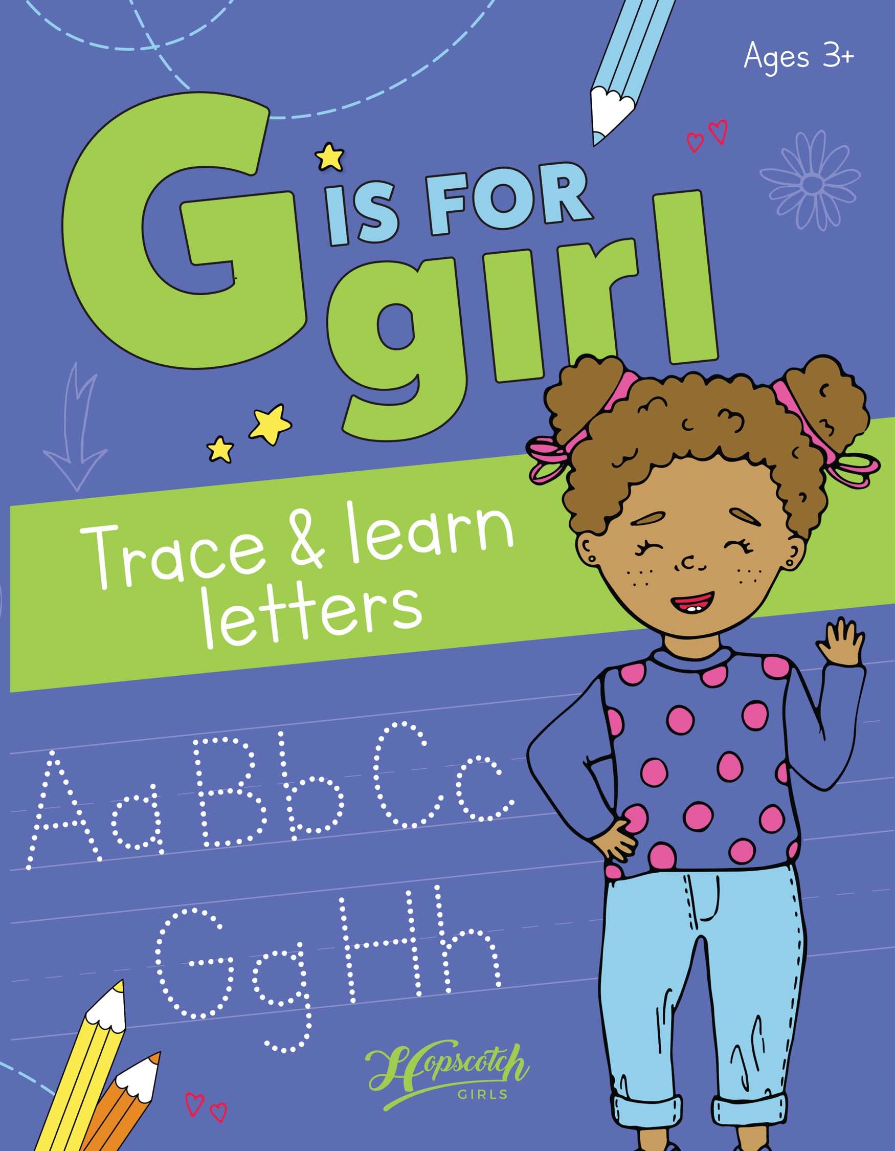Snapklik.com : G Is For Girl: Trace & Learn Letters Handwriting ...