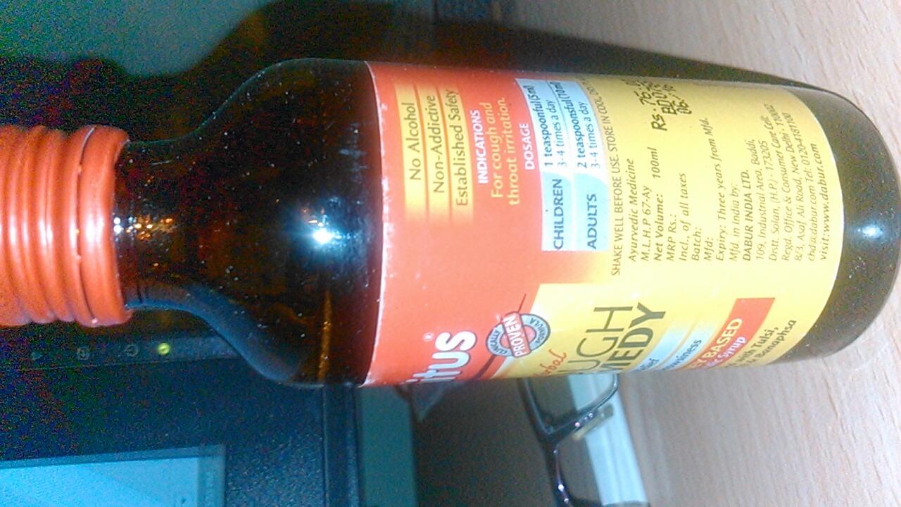 Dabur Honitus Syrup -100ml : Amazon.in: Health & Personal Care