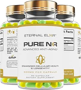 Nicotinamide Riboside 500mg (NR) Capsules - 90 Caps - advanced Anti-Aging Support & Cellular ...