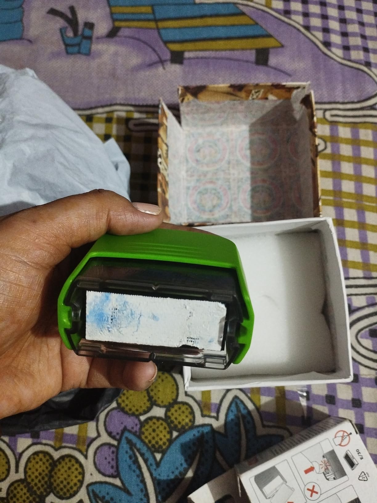 Savri Personalized Custom Computer Stamp Mohar - Name, Designation ...