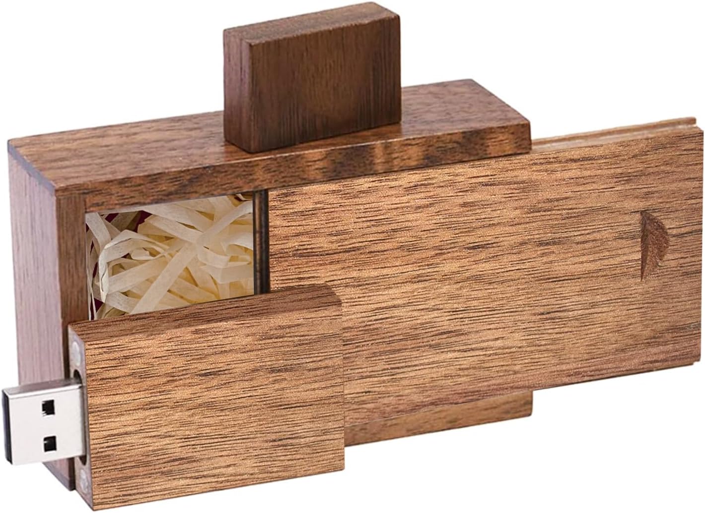 Amazon.com: Wood USB Flash Drive with Wooden Gift Box TATMOHIK 16GB USB ...