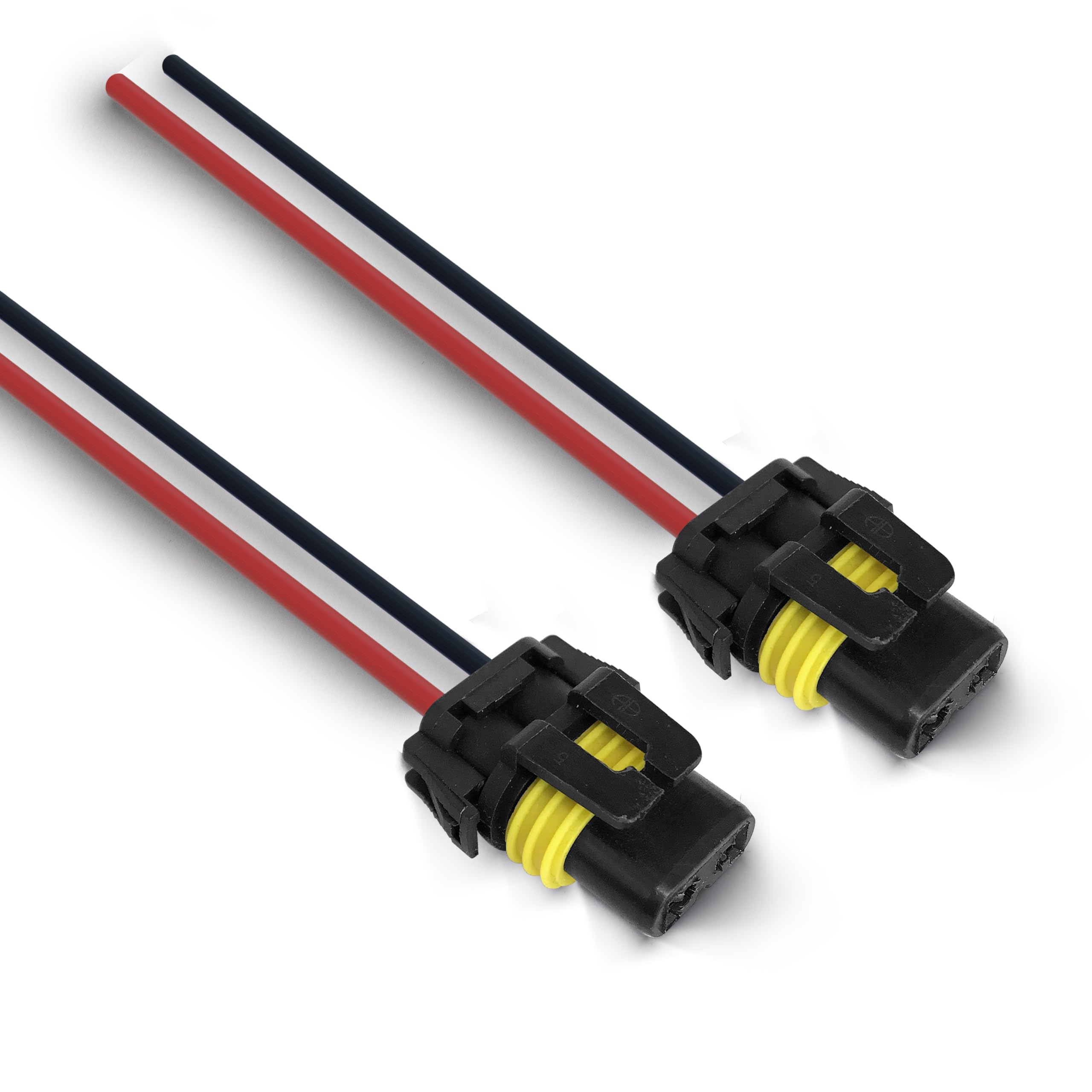 Amazon.com: 9005 9006 Pigtail Sockets Female Wiring Harness Headlight ...