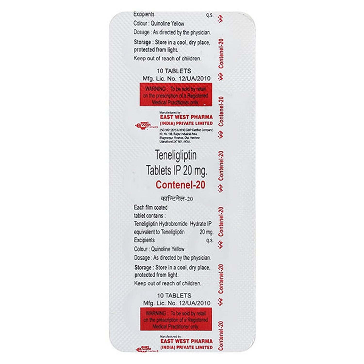 CONTENEL-20MG - Strip of 10 Tablets : Amazon.in: Health & Personal Care