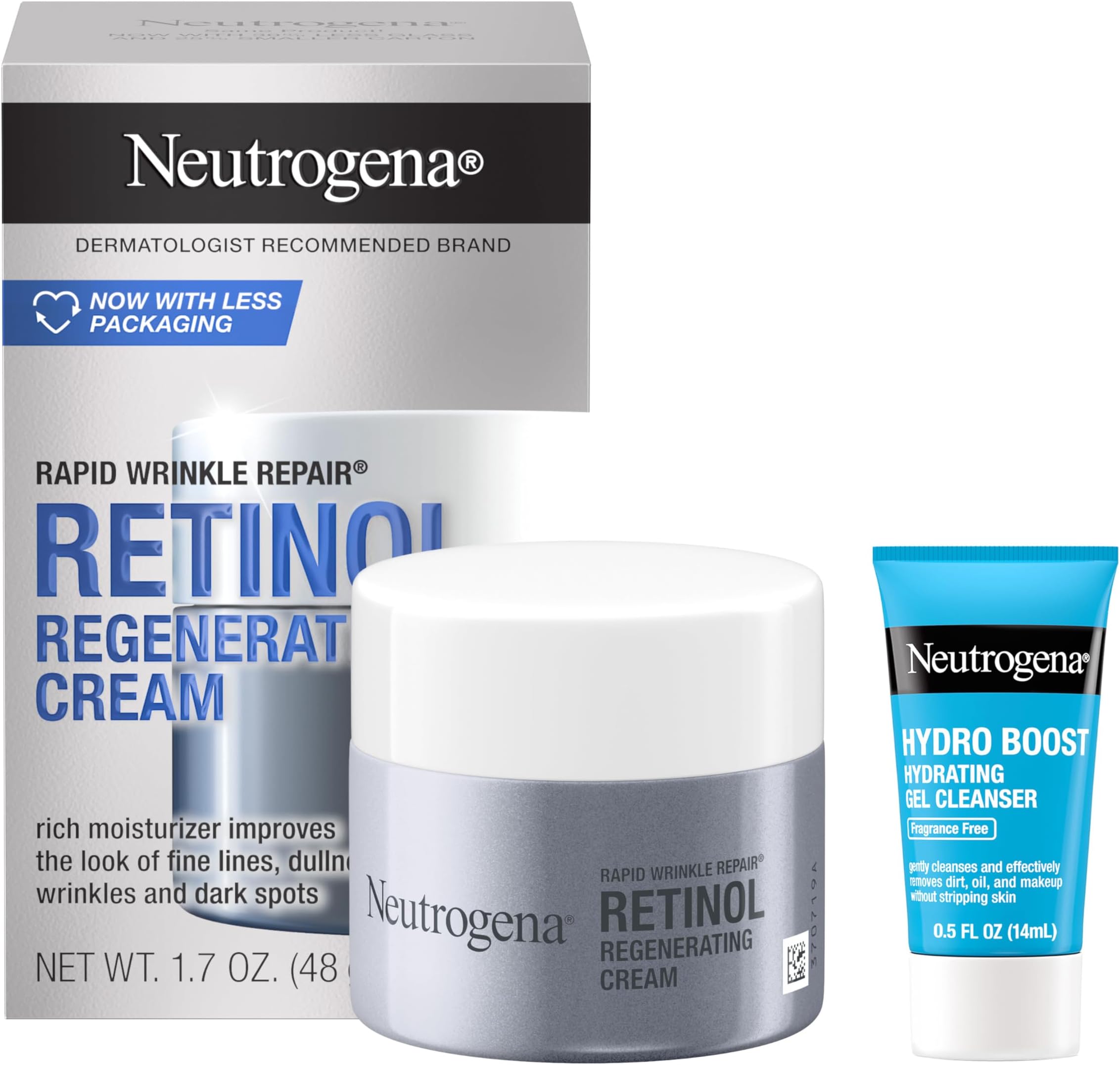 Amazon.com: Neutrogena Rapid Wrinkle Repair Retinol Face Moisturizer ...