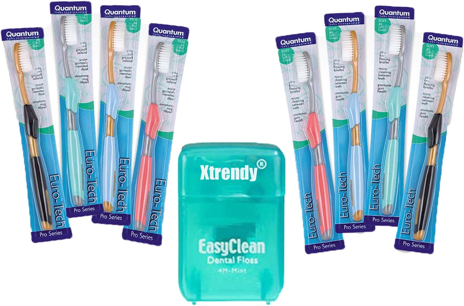 Amazon.com : Euro-Tech Extra Soft Toothbrush, Soft Ultra Fine Feathered ...