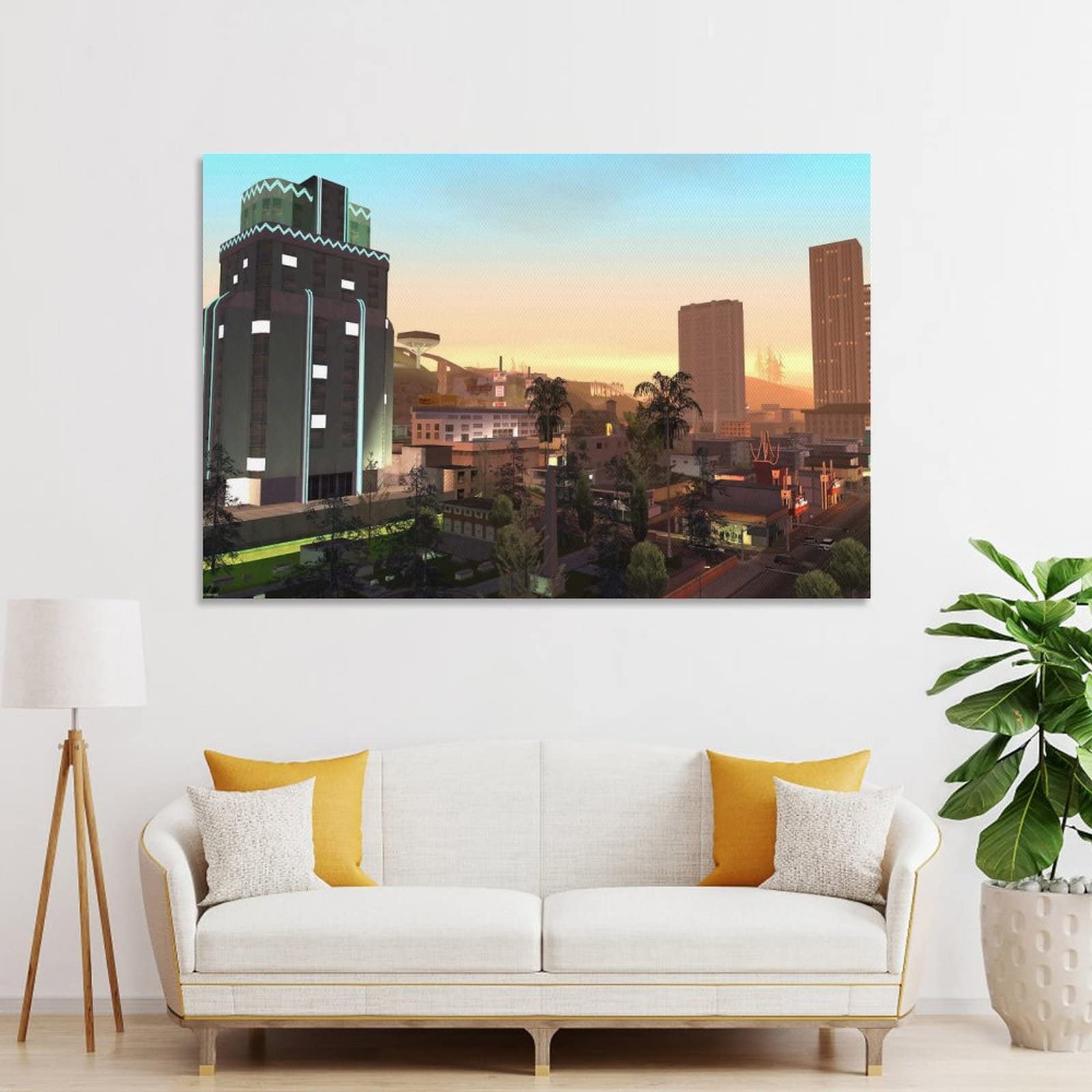 Snapklik.com : Grand Theft Auto San Andreas Poster Decorative Painting ...