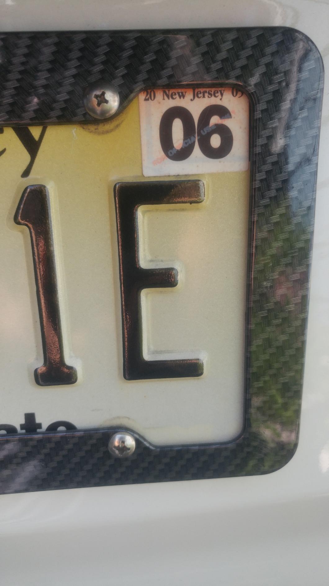 Amazon.com: Zone Tech Carbon Fiber Plastic License Plate Cover Frame ...