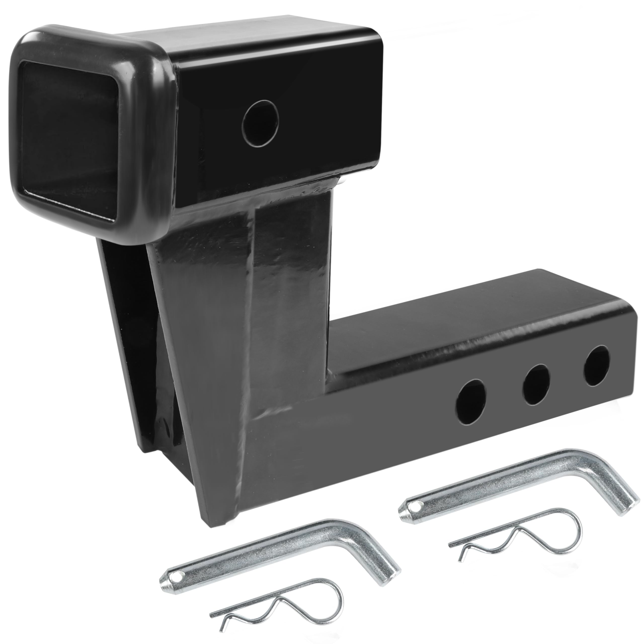 Drop Hitch MaxxHaul 50909 Trailer Hitch Riser For 2 Inch Receiver With ...