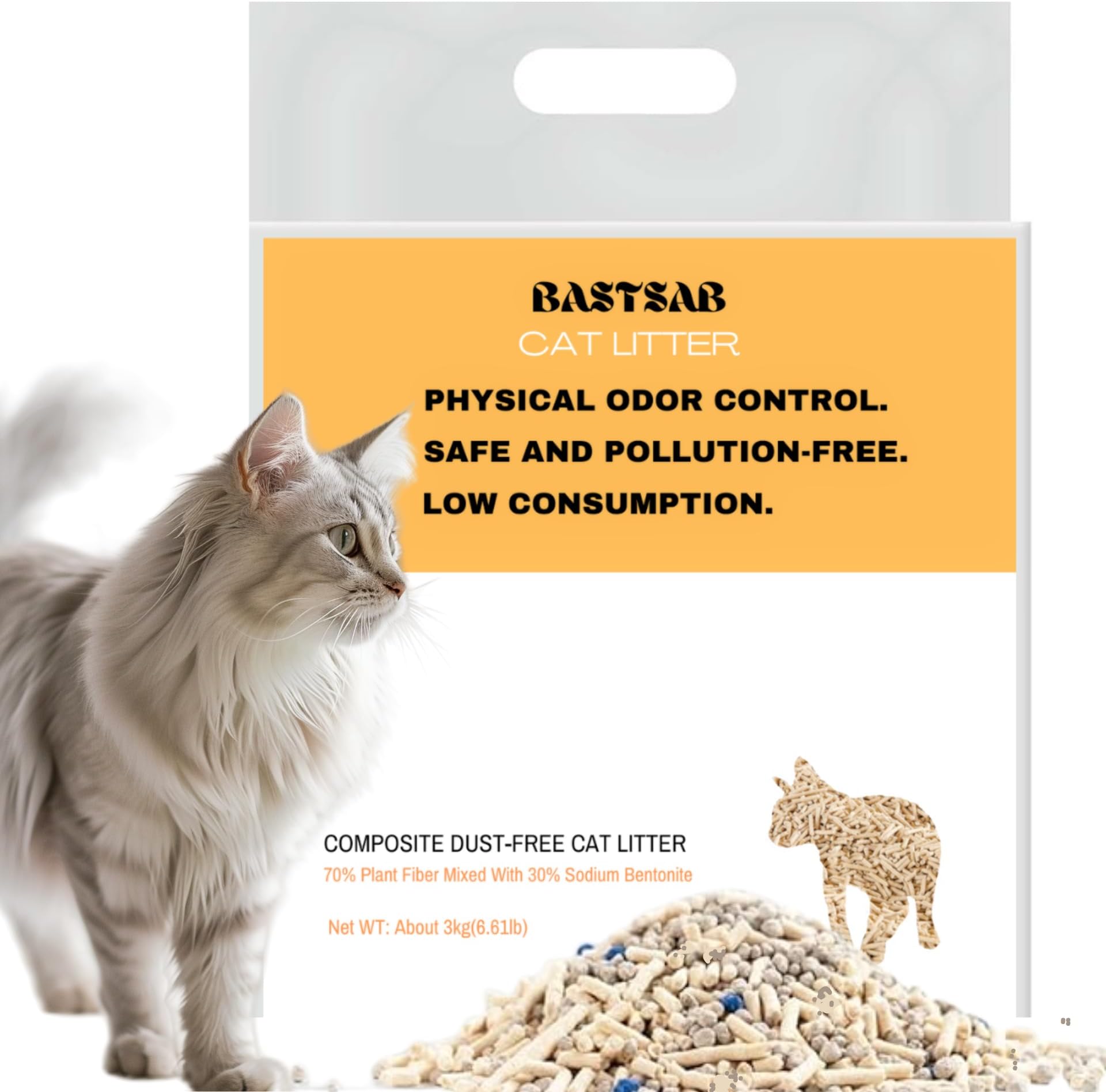 Amazon.com : Fresh News Recycled Paper, Original Pellet Cat Litter, 25 ...