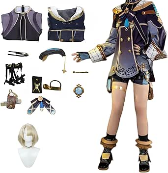 Amazon.com: Vueamei Freminet Cosplay Costume， New character of Fengdan ...