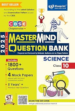 Science CBSE Question Bank Class 10 by Mastermind for 2025 Board Exams ...
