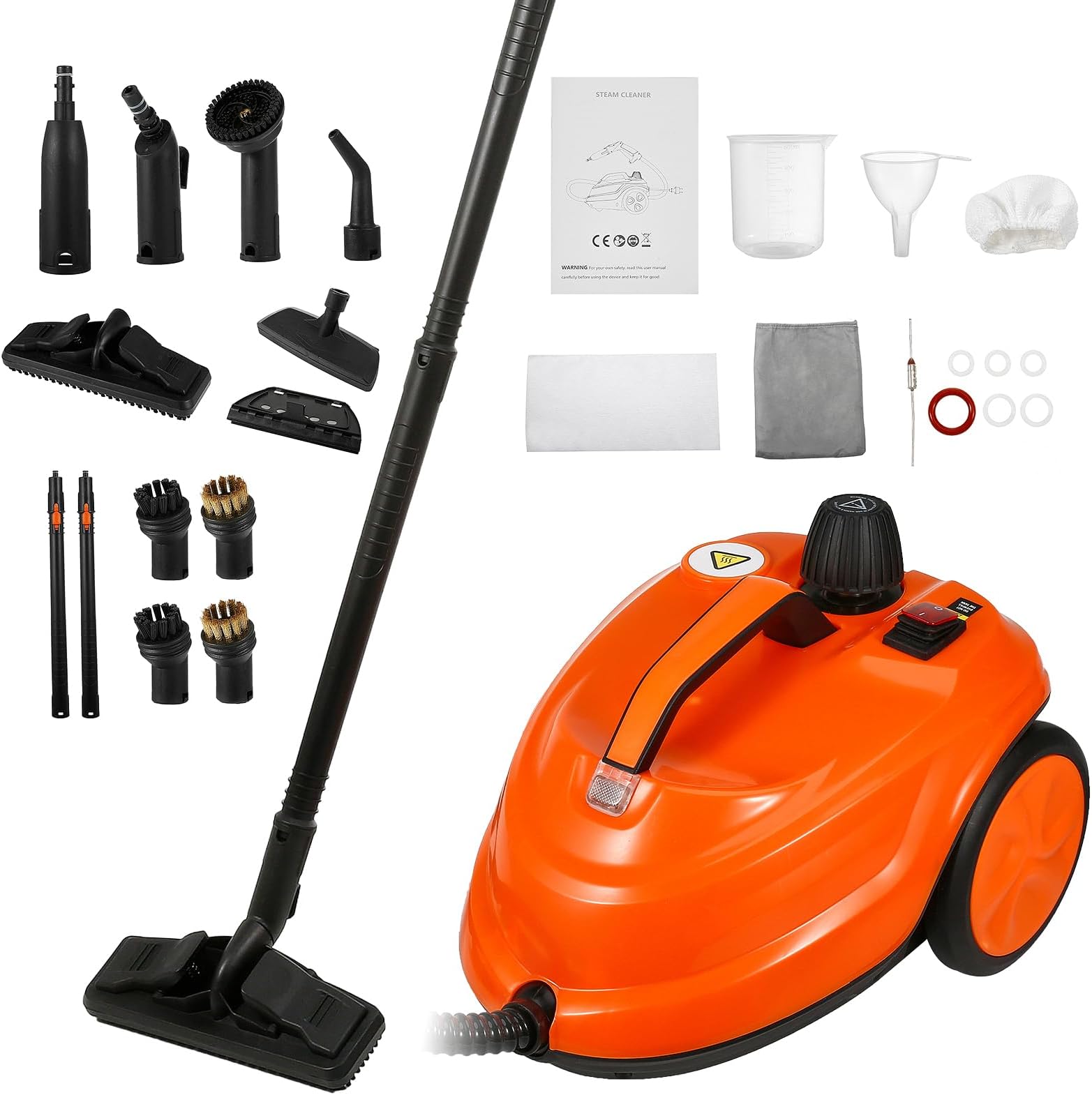 Amazon.com - Sharper Image SI-380 Canister Steam Cleaner with 15 ...