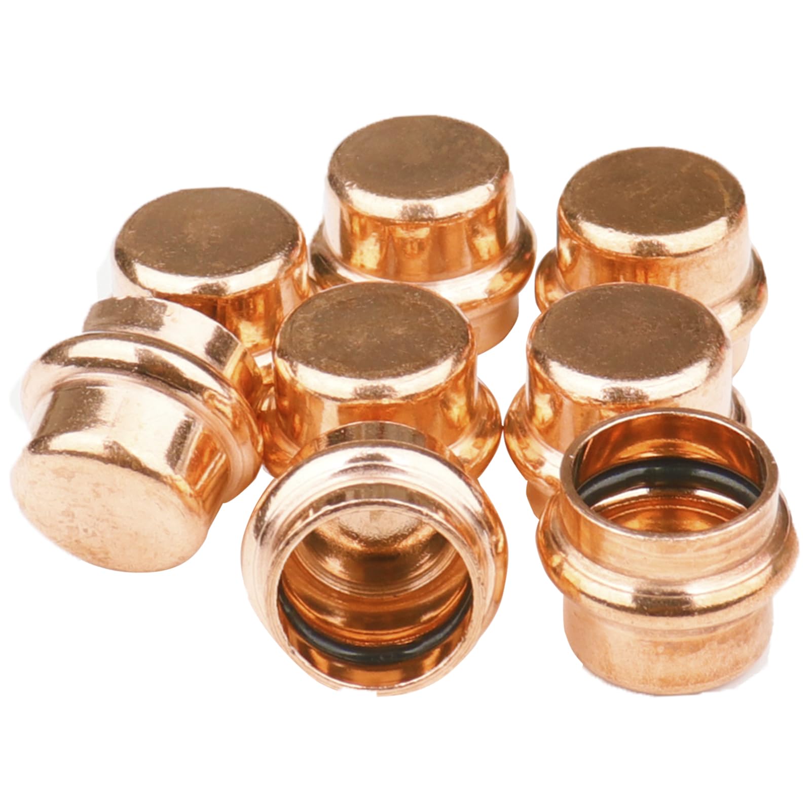 Amazon.com: WHK 8 Pack 3/4 Inch Press Propress Copper End Cap Press Pro ...