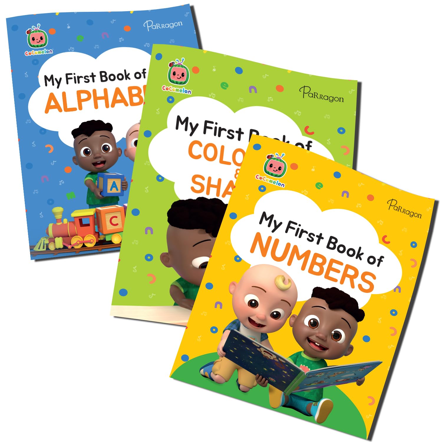 Buy CoComelon My First Set of 3 Early Learning Books | Learn About ...