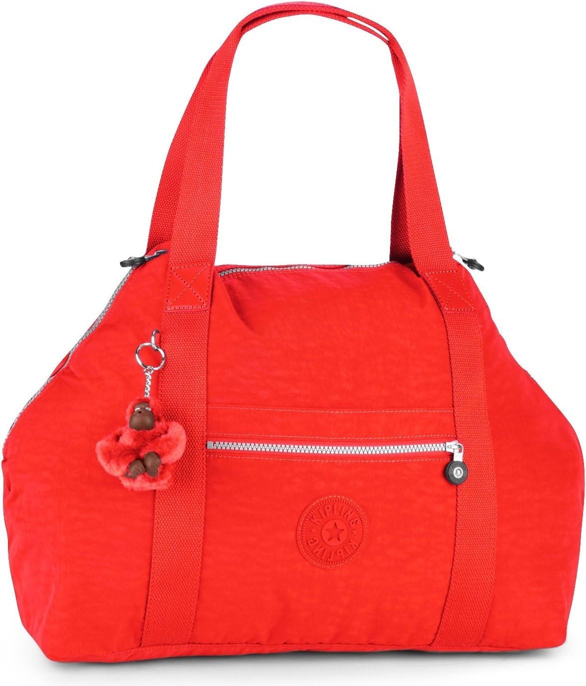Amazon.com | Kipling Art M, Medium Travel Tote, 58 cm, 26 liters, Red ...