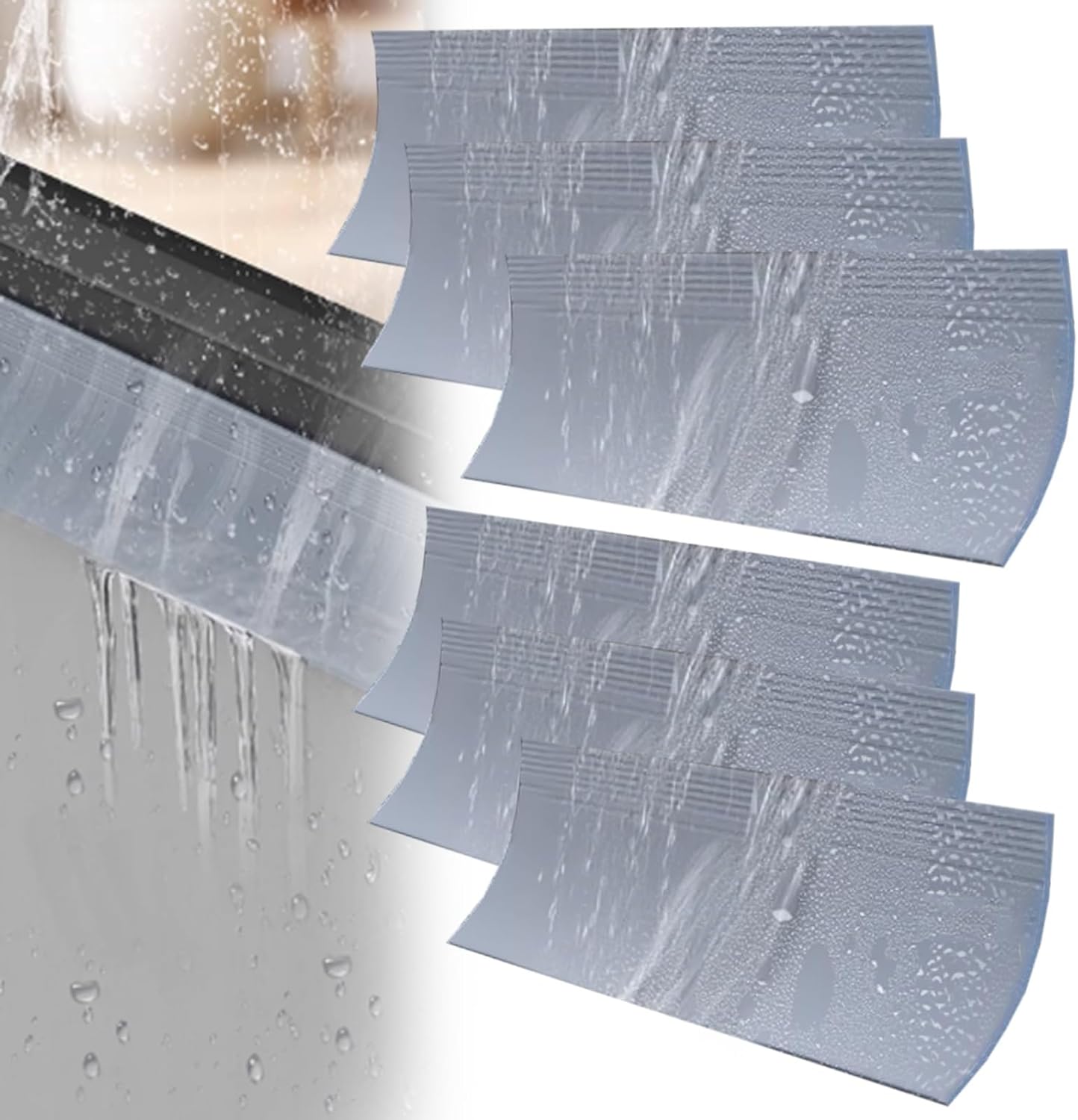 Amazon.com: Doorbrim Rain Deflector for Exterior Doors, Self Adhesive ...