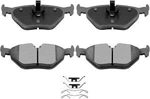 Amazon.com: AUTOMUTO 4PCS Rear Ceramic Disc Brake Pads Set D763 For BMW ...