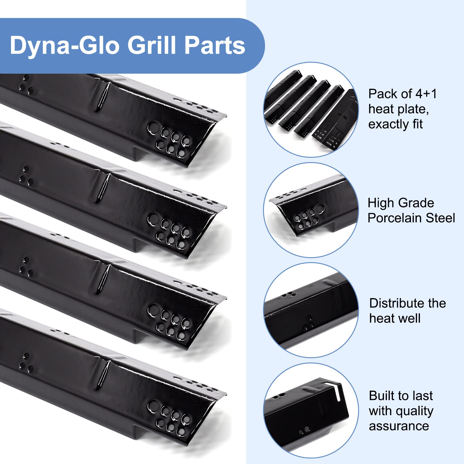 Snapklik.com : Criditpid Grill Heat Plate Replacement For Dyna-Glo 5 ...