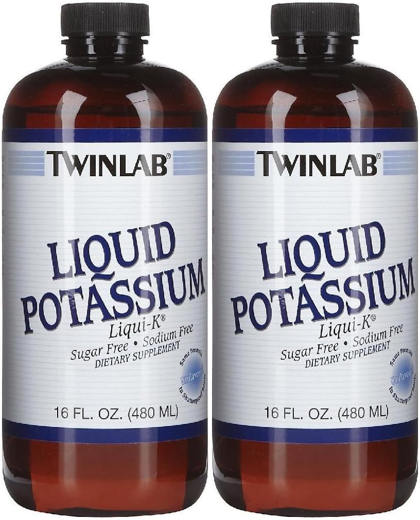 Amazon.com: Twinlab Liqui-K Potassium (Liquid), 2 pk : Health & Household
