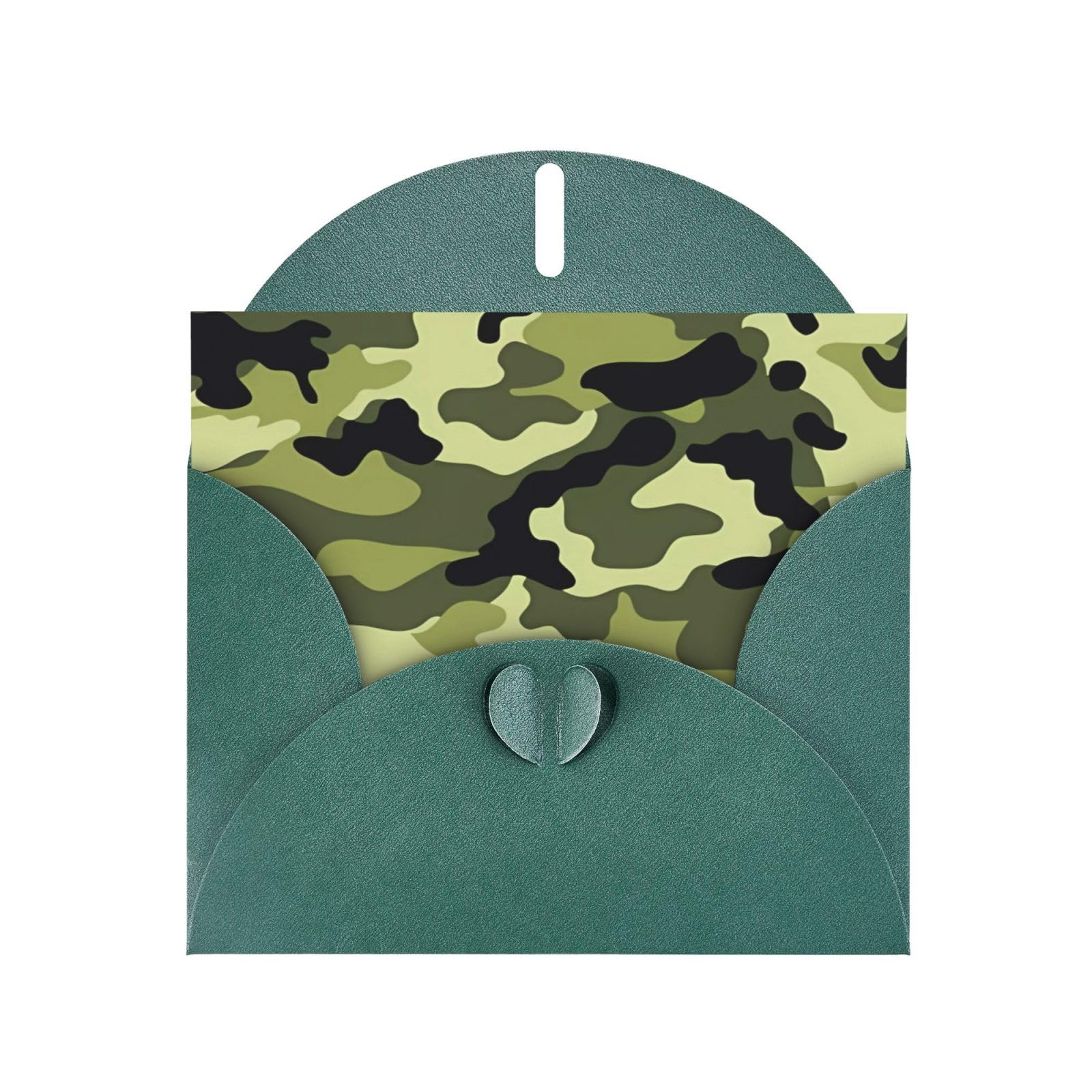 Camouflage Blank Invitation Cards To Print Inkdotpot Pack Of 30 Deer