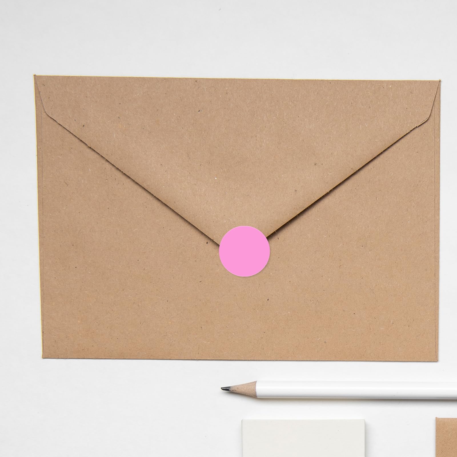 Snapklik.com : Pink Dot Stickers 1" Round Labels Circle Color Coding ...